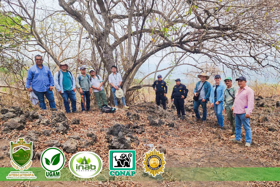 Inspección al Volcán las Víboras con la finalidad de verificar el daño ...